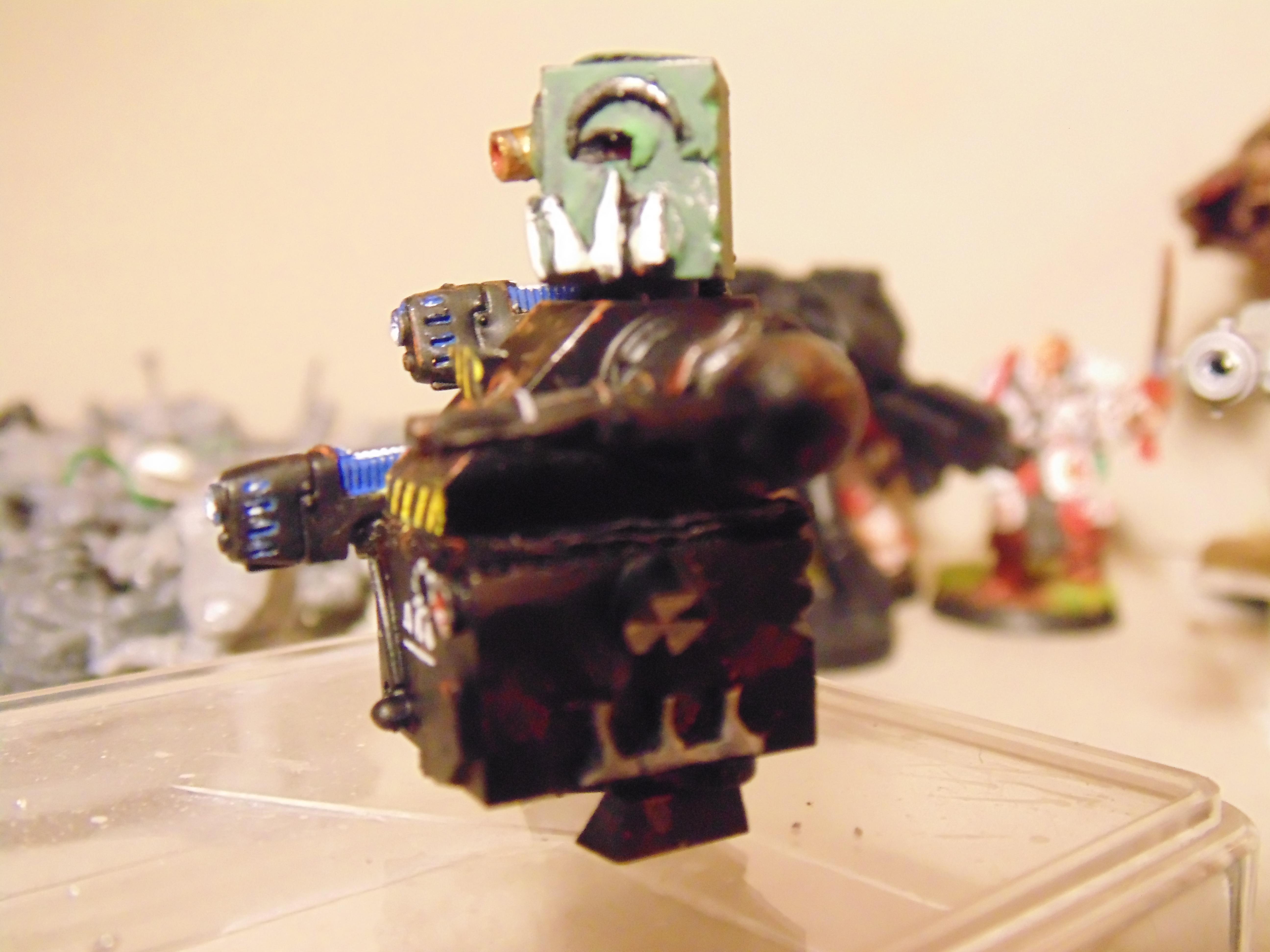 6mm, Conversion, Epic, Gargant, Green, Oldhammer, Orks, Scratch, Scratch Build, Stompa ...